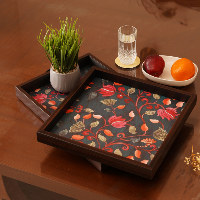 Printed Table Trays: Buy Designer Dinner Table Trays Online